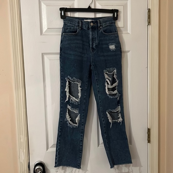 PacSun | Jeans | Pacsun High Rise Straight Ripped Jeans | Poshmark